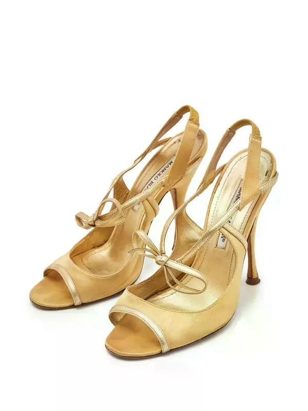 Manolo Blahnik 115mm Strappy Sandals