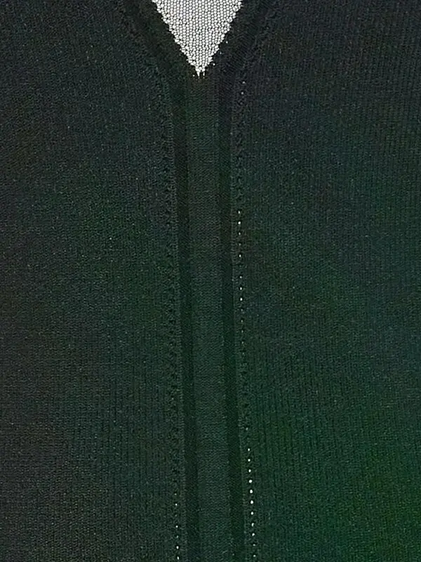 Cushnie Mock-neck Knit Bodycon Dress