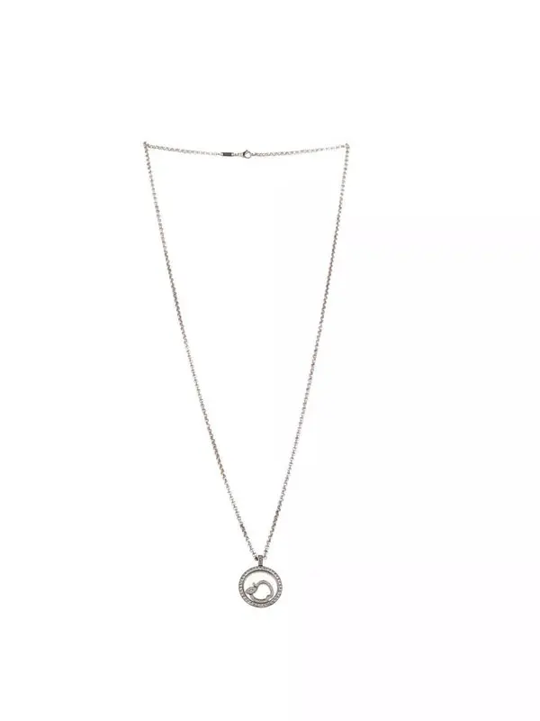Chopard 2010s Happy Diamonds Big Apple Diamond Necklace