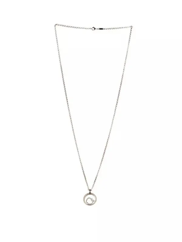 Chopard 2010s Happy Diamonds Big Apple Diamond Necklace