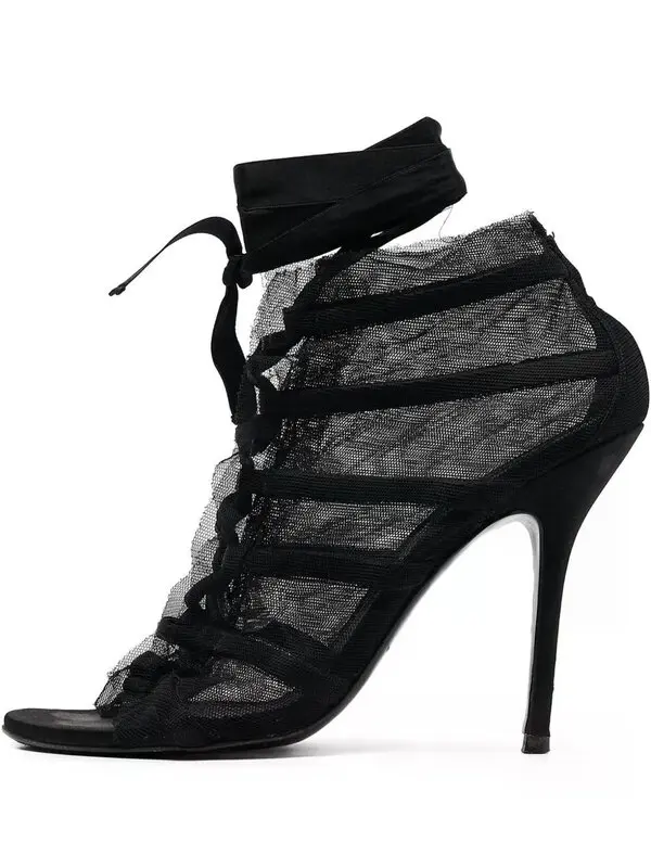 Dolce & Gabbana 115mm Mesh Ankle Boots