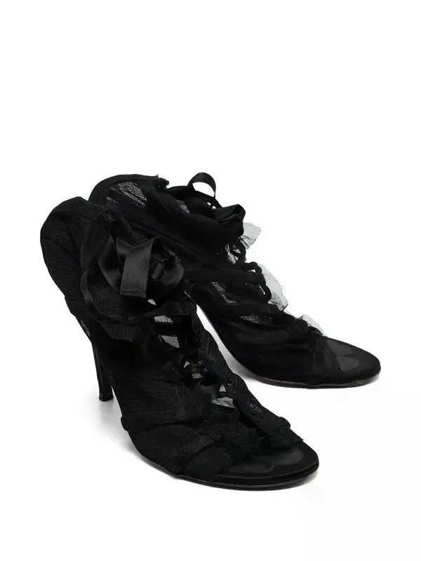 Dolce & Gabbana 115mm Mesh Ankle Boots