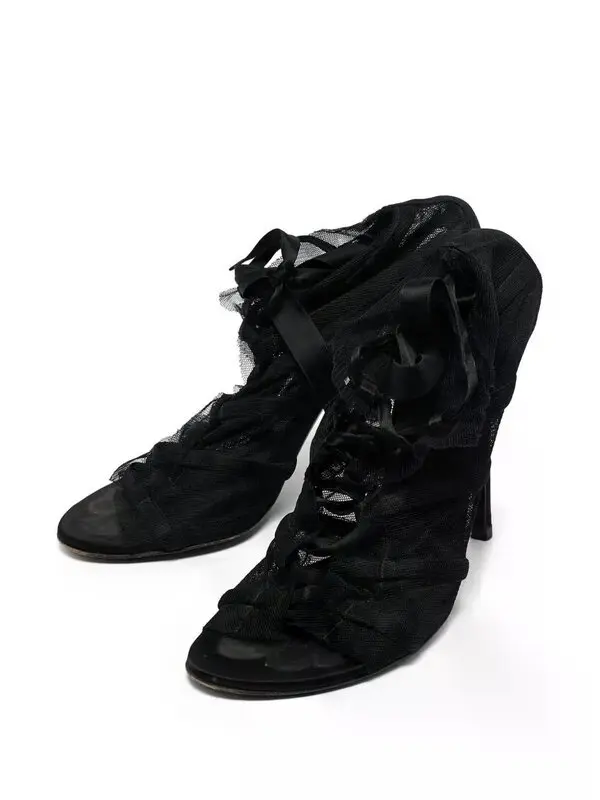 Dolce & Gabbana 115mm Mesh Ankle Boots