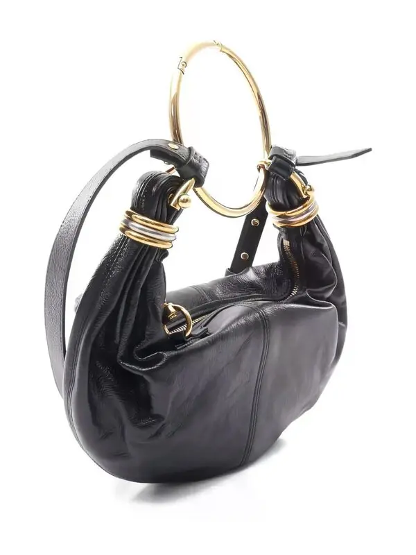 Chloé Bracelet Leather Handbag - Black