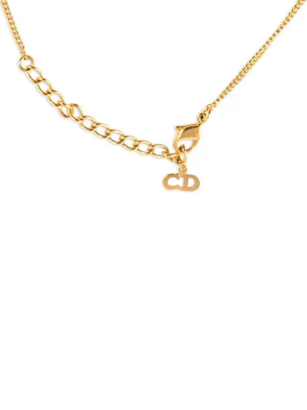 Dior 2000s Logo Necklace