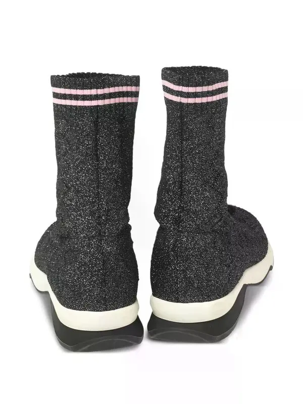 Fendi Sock-style Knitted Sneakers