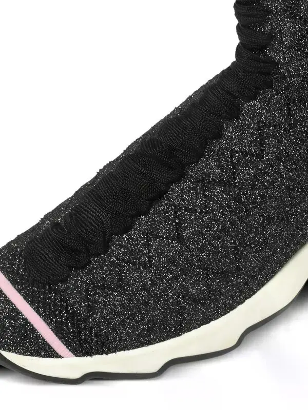 Fendi Sock-style Knitted Sneakers