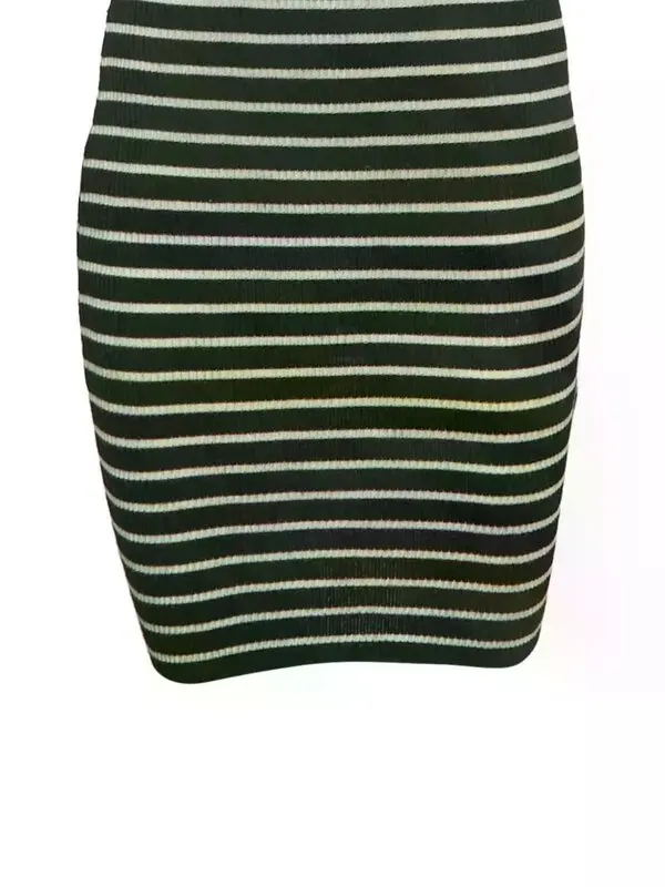 Gucci Striped Ribbed Dress