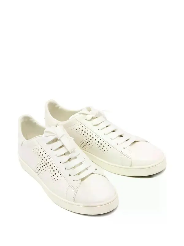 TOD'S Vintage 2024 Perforated Leather Sneakers - White