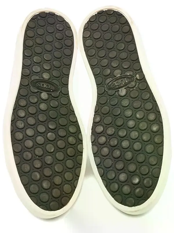 TOD'S Vintage 2024 Perforated Leather Sneakers - White