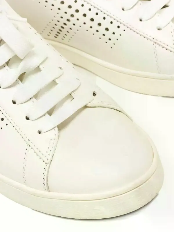 TOD'S Vintage 2024 Perforated Leather Sneakers - White