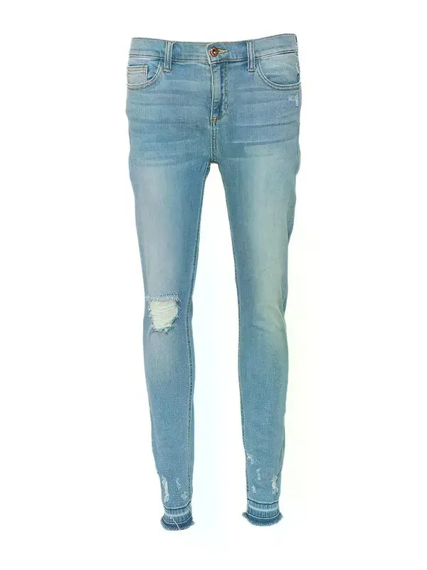 PEEK Distressed Five-pocket Jeans