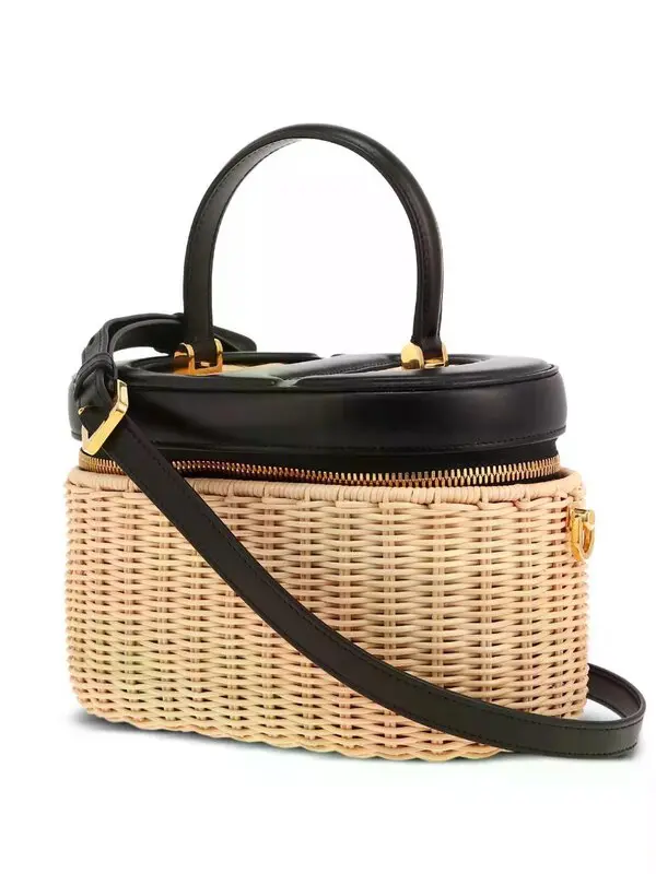 Dior Wicker Cd Vanity Bag