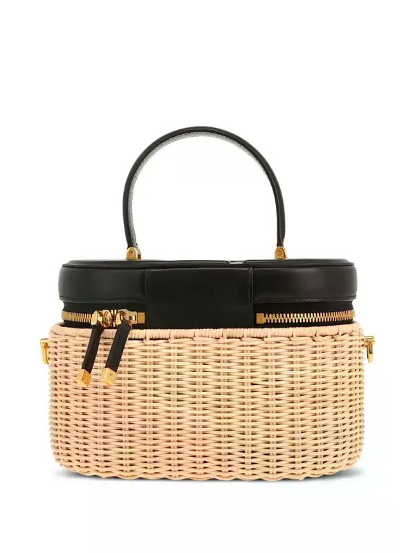 Dior Wicker Cd Vanity Bag