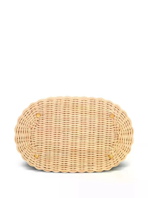 Dior Wicker Cd Vanity Bag