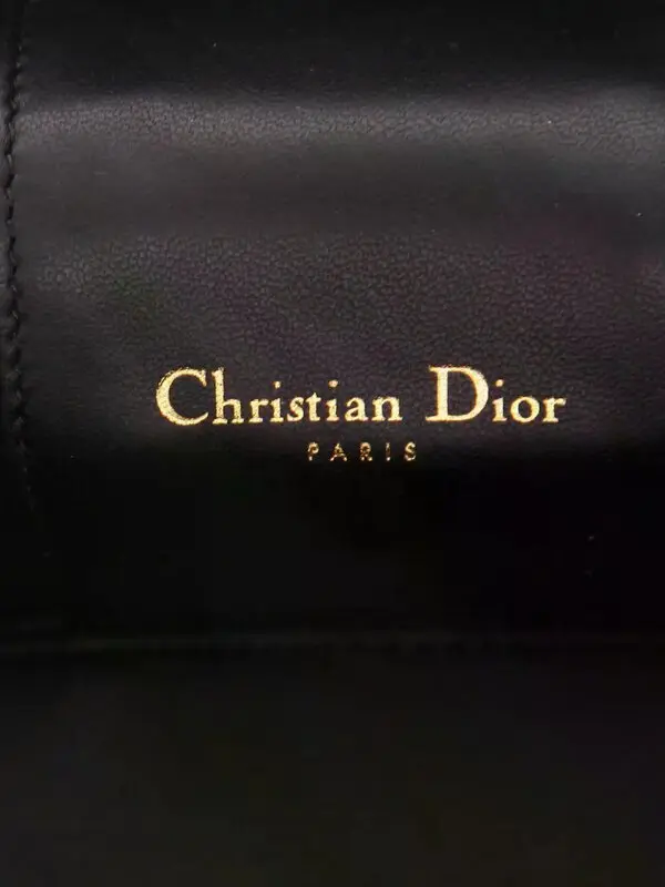 Dior Wicker Cd Vanity Bag