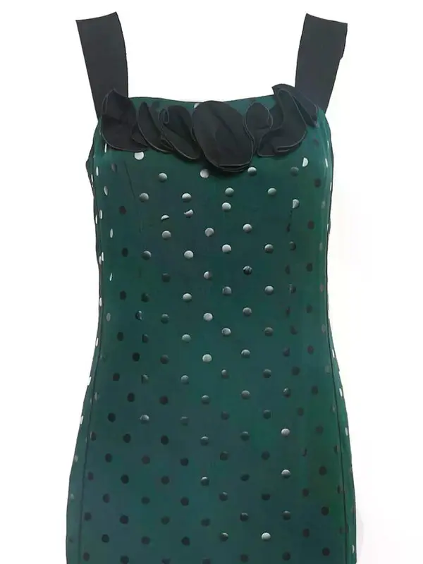 Marc Jacobs Vintage Polka Dot Ruffled Dress