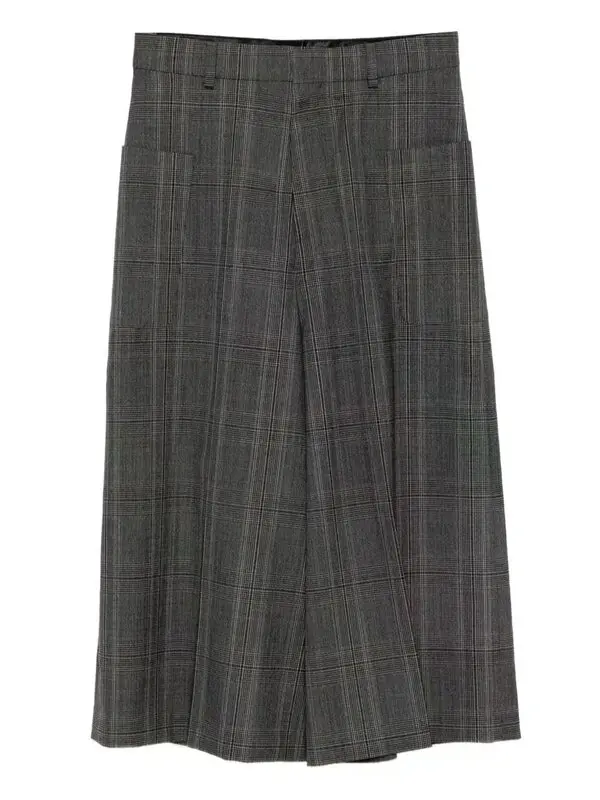 Celine Tartan Culottes