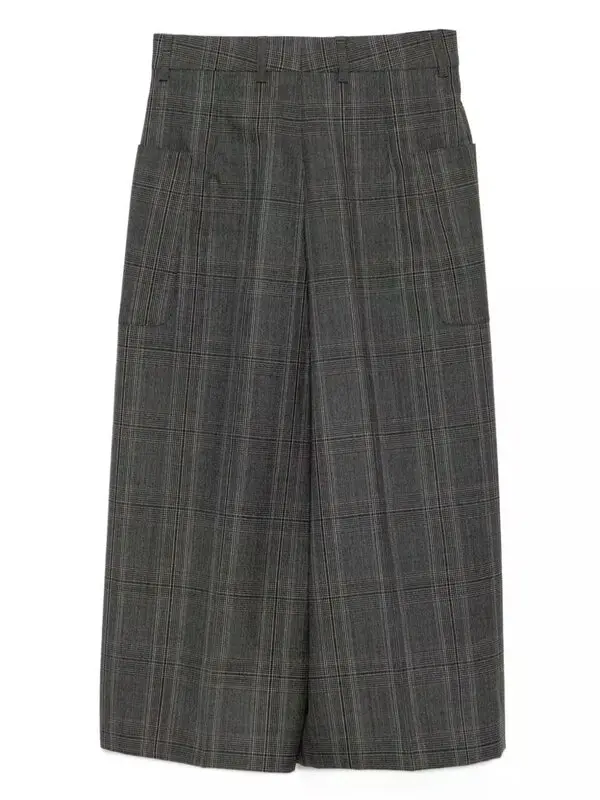 Celine Tartan Culottes