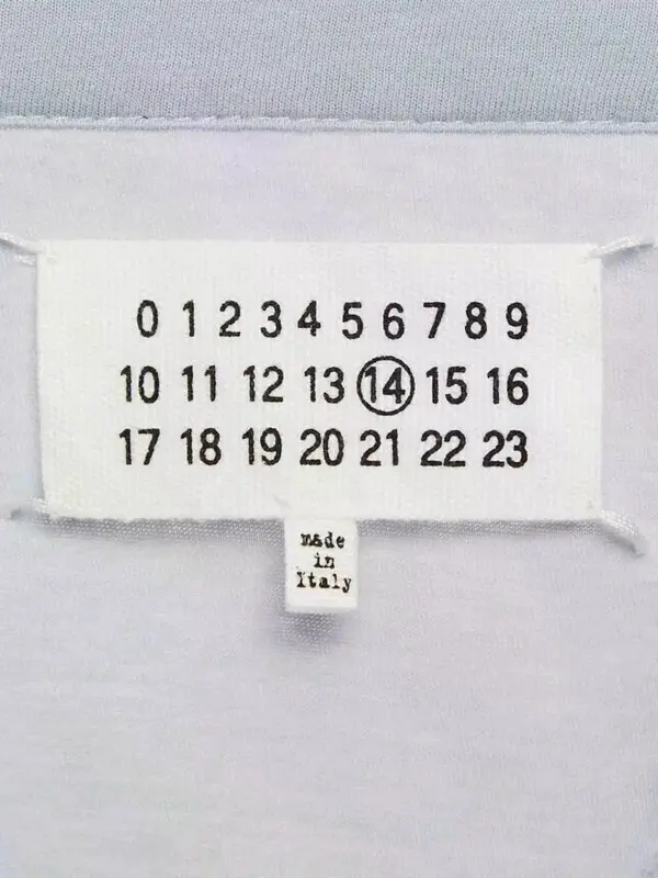 MAISON MARGIELA V-neck Cotton T-shirt