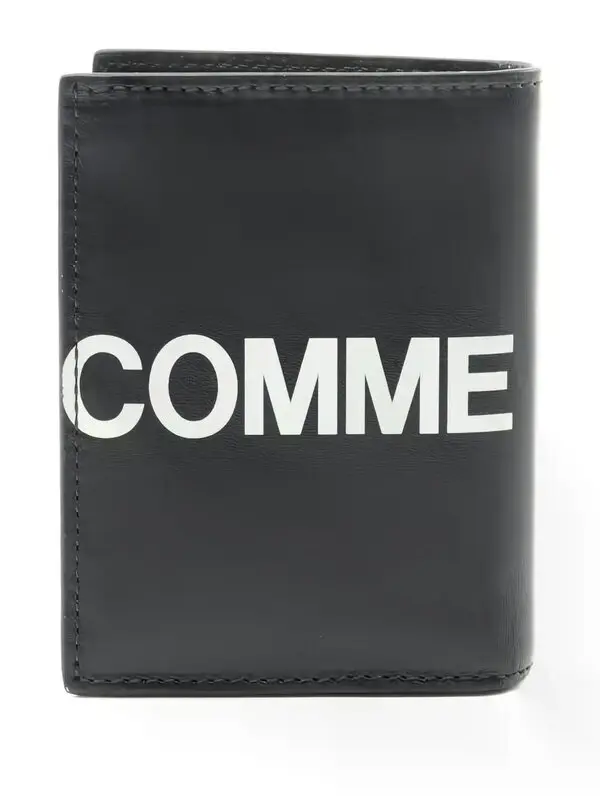 Comme Des Garçons Bi-fold Leather Wallet