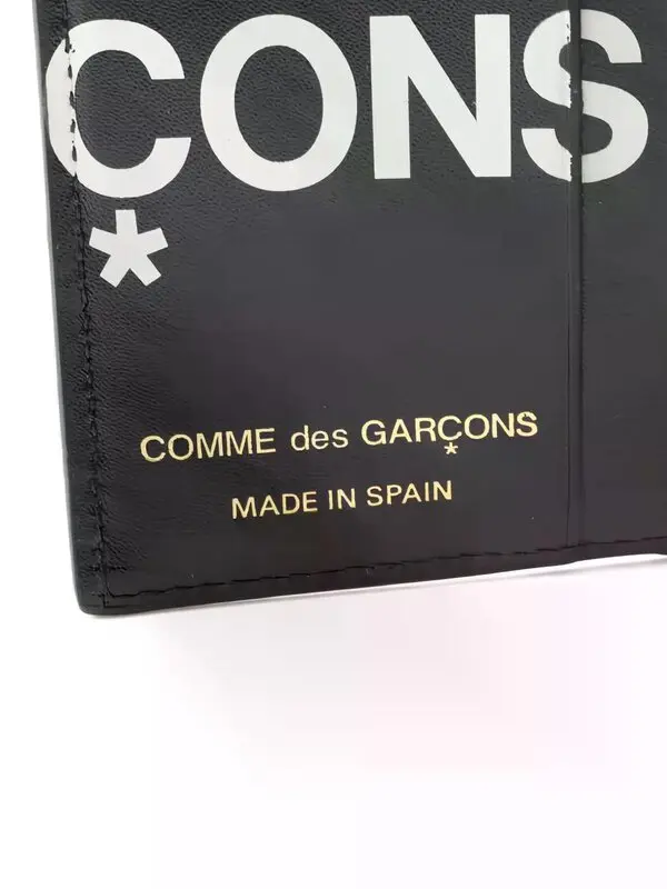 Comme Des Garçons Bi-fold Leather Wallet