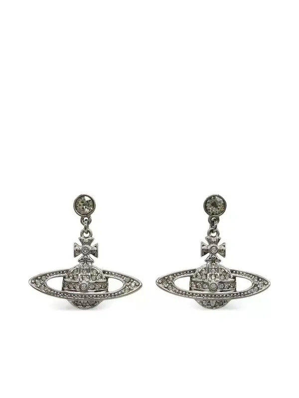 VIVIENNE WESTWOOD Orb-embellished Earrings - Silver