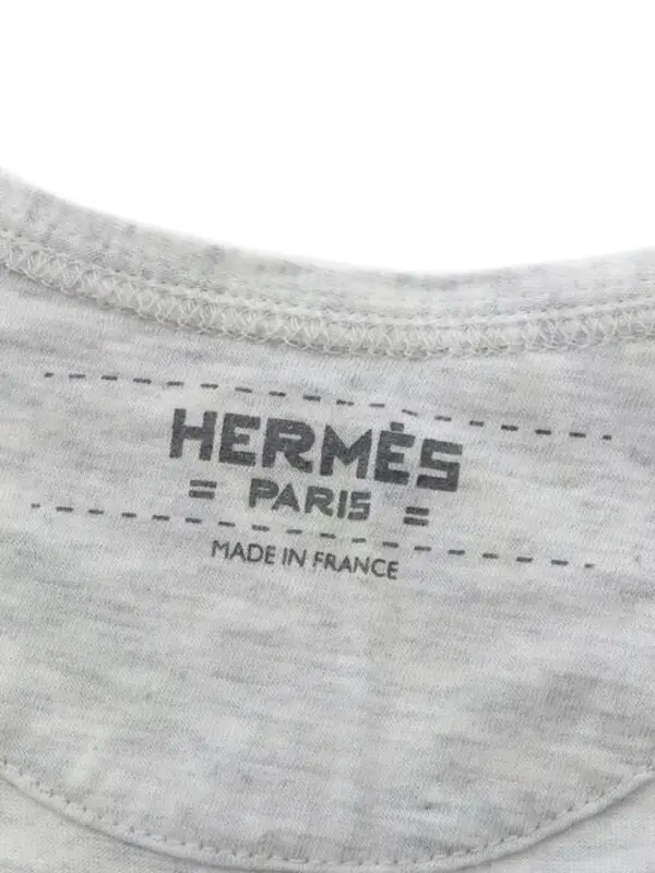 Hermès Graphic-print Tank Top