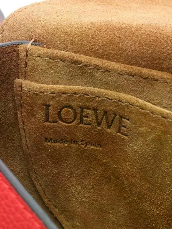 Loewe Mini Gate Shoulder Bag - Red