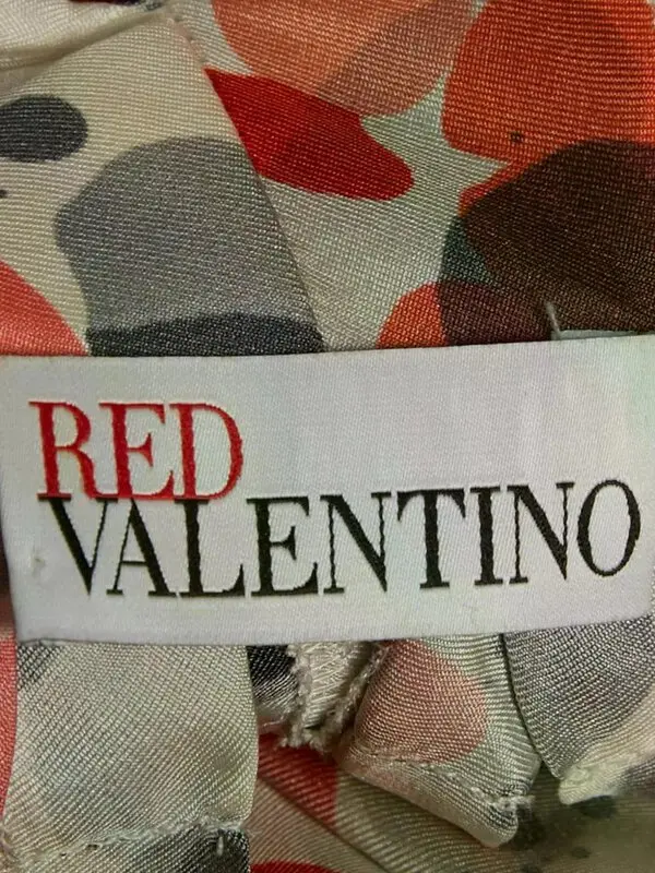 Valentino Garavani Floral-print Bow Dress