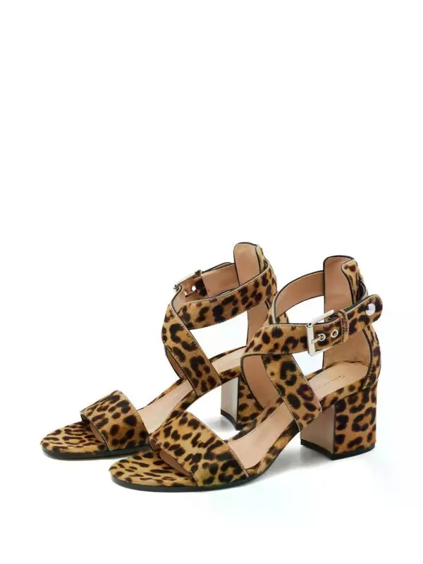 GIANVITO ROSSI 60mm Leopard-print Sandals