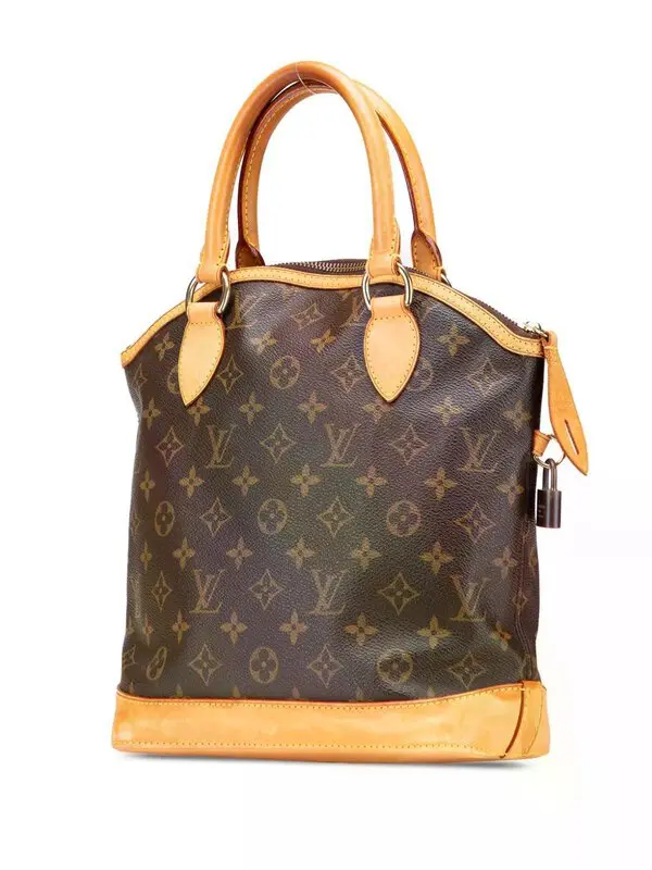 LOUIS VUITTON 2006 Monogram Lockit Pm Handbag - Brown