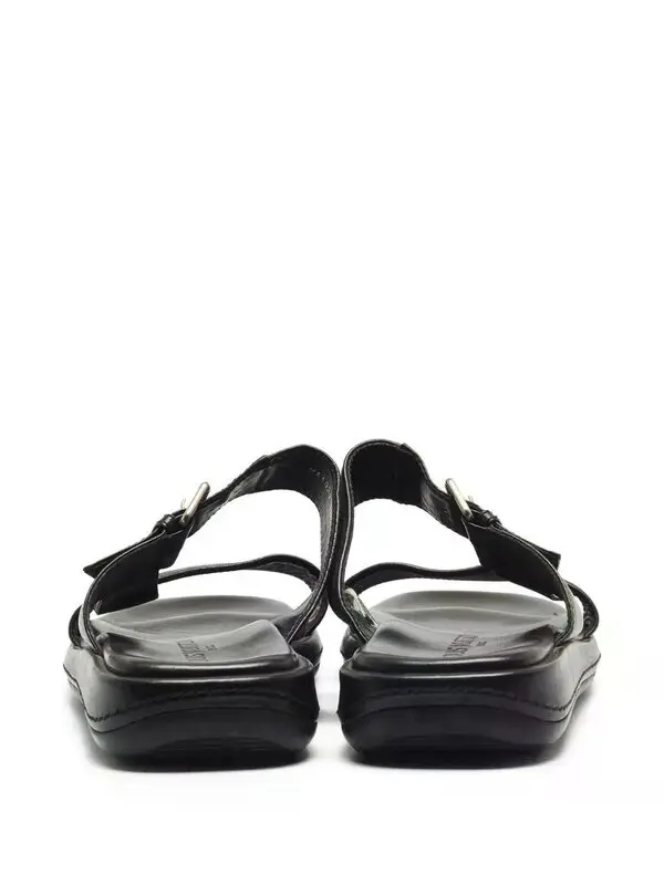 LOUIS VUITTON Buckle-strap Flat Sandals
