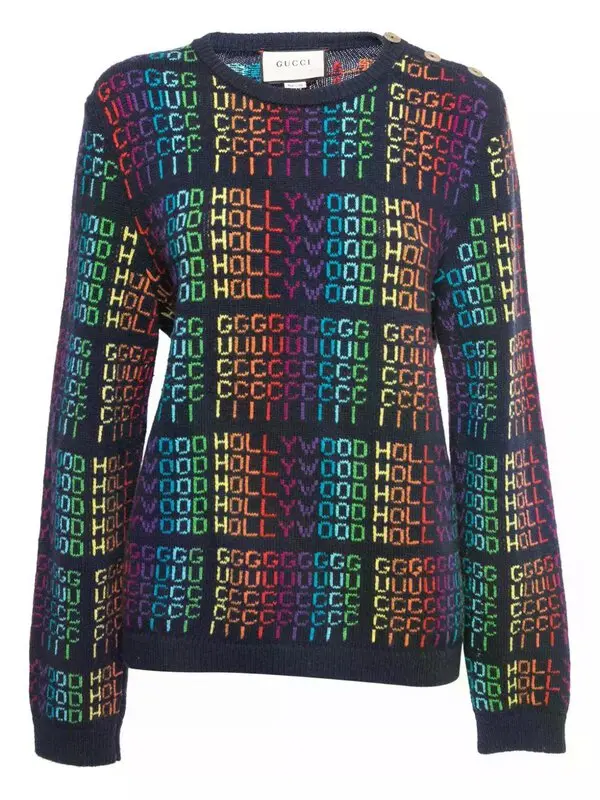 Gucci Hollywood Rainbow Sweater