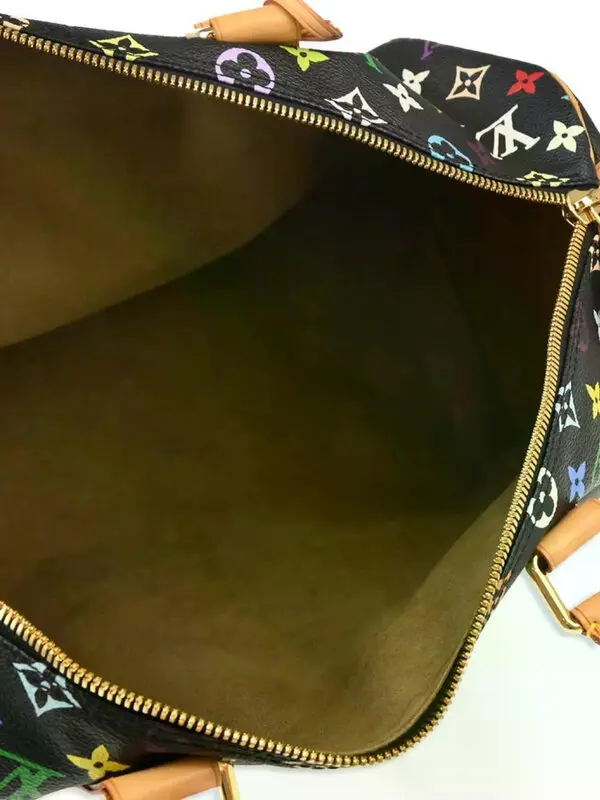 LOUIS VUITTON X Takashi Murakami Speedy 45 Handbag - Black