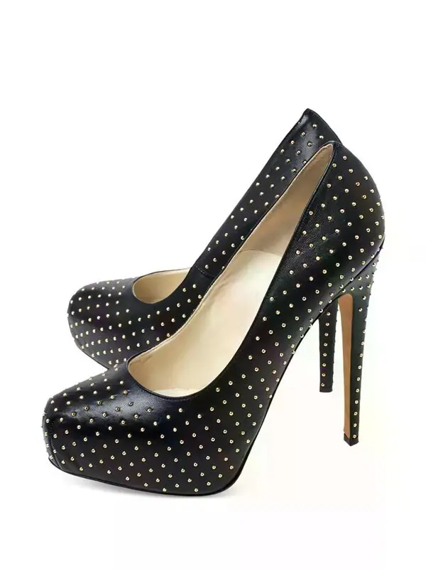 Brian Atwood Stud-embellished Stiletto Pumps