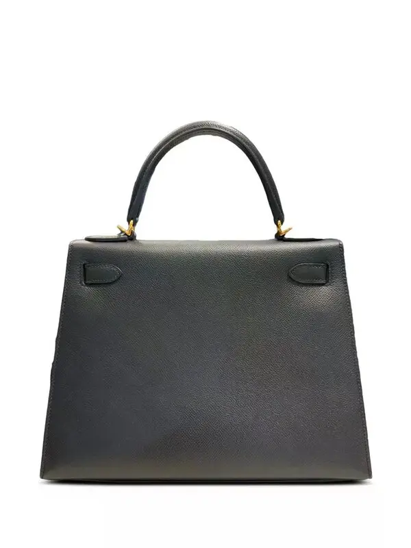 Hermès 2020 Kelly 28 Sellier Epsom Handbag - Black
