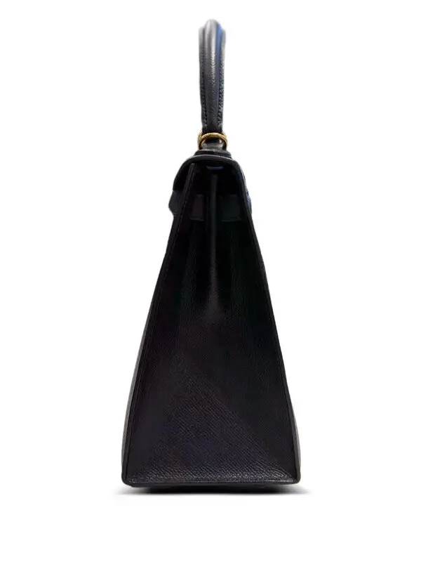 Hermès 2020 Kelly 28 Sellier Epsom Handbag - Black