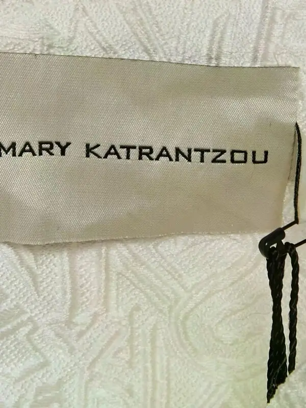 MARY KATRANTZOU Alphabet-jacquard Vest