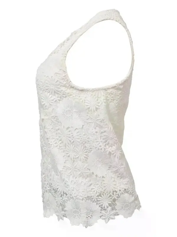 Maje Lidony Floral-lace Blouse