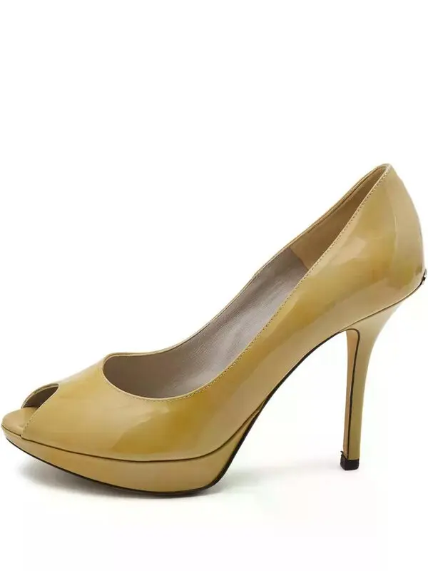 Dior 110mm Miss Peep-toe Pumps