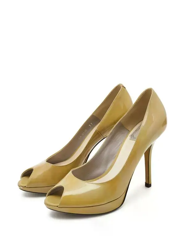 Dior 110mm Miss Peep-toe Pumps