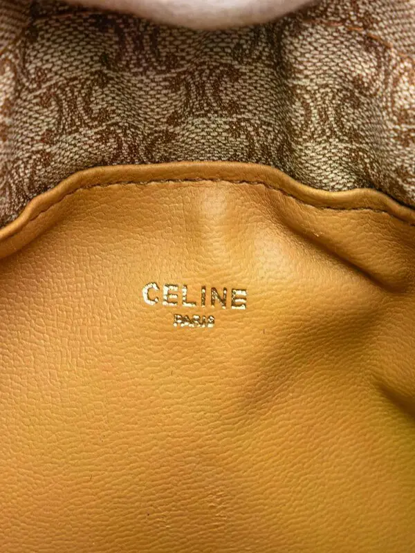 Celine 2007 Macadam Canvas Pouch
