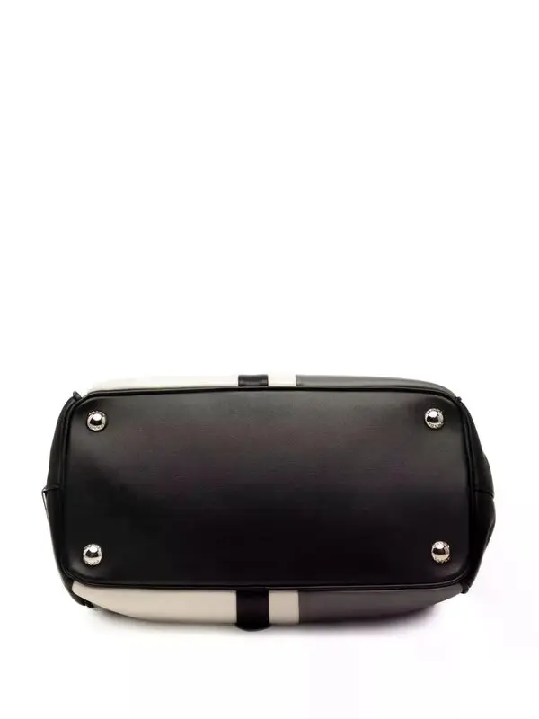Prada Leather Baiadera Frame Bag Handbag