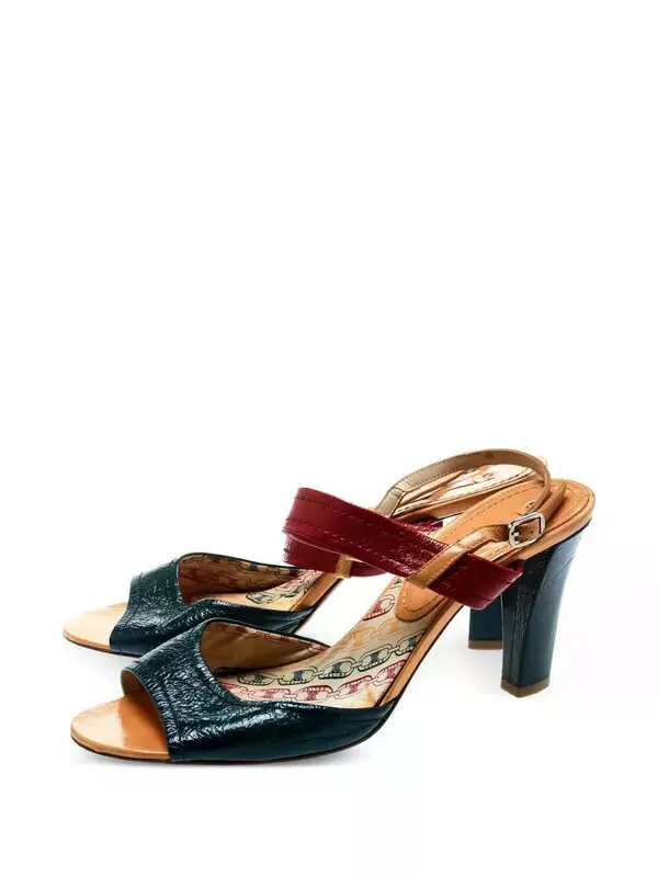 Celine 80mm Patent Leather Sandals