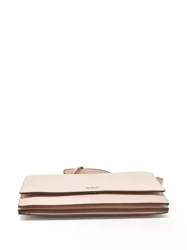 Dkny Vintage Leather Handbag - Pink
