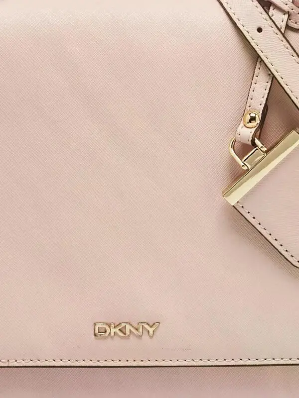 Dkny Vintage Leather Handbag - Pink