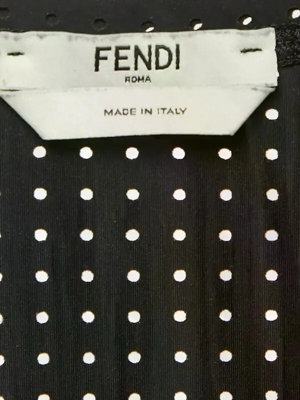 Fendi Logo-print Sleeveless Top