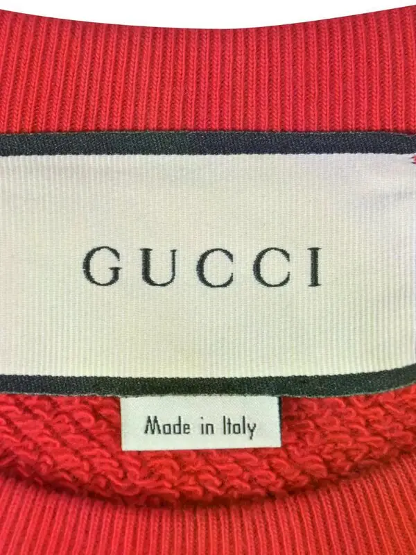 Gucci Crystal-embellished Lamb-motif Sweatshirt