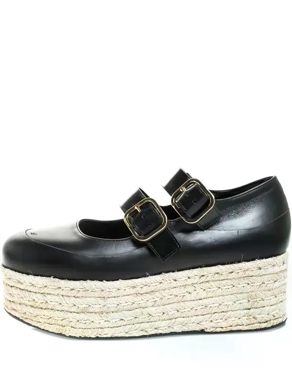 Marni Double-buckle Platform Espadrille